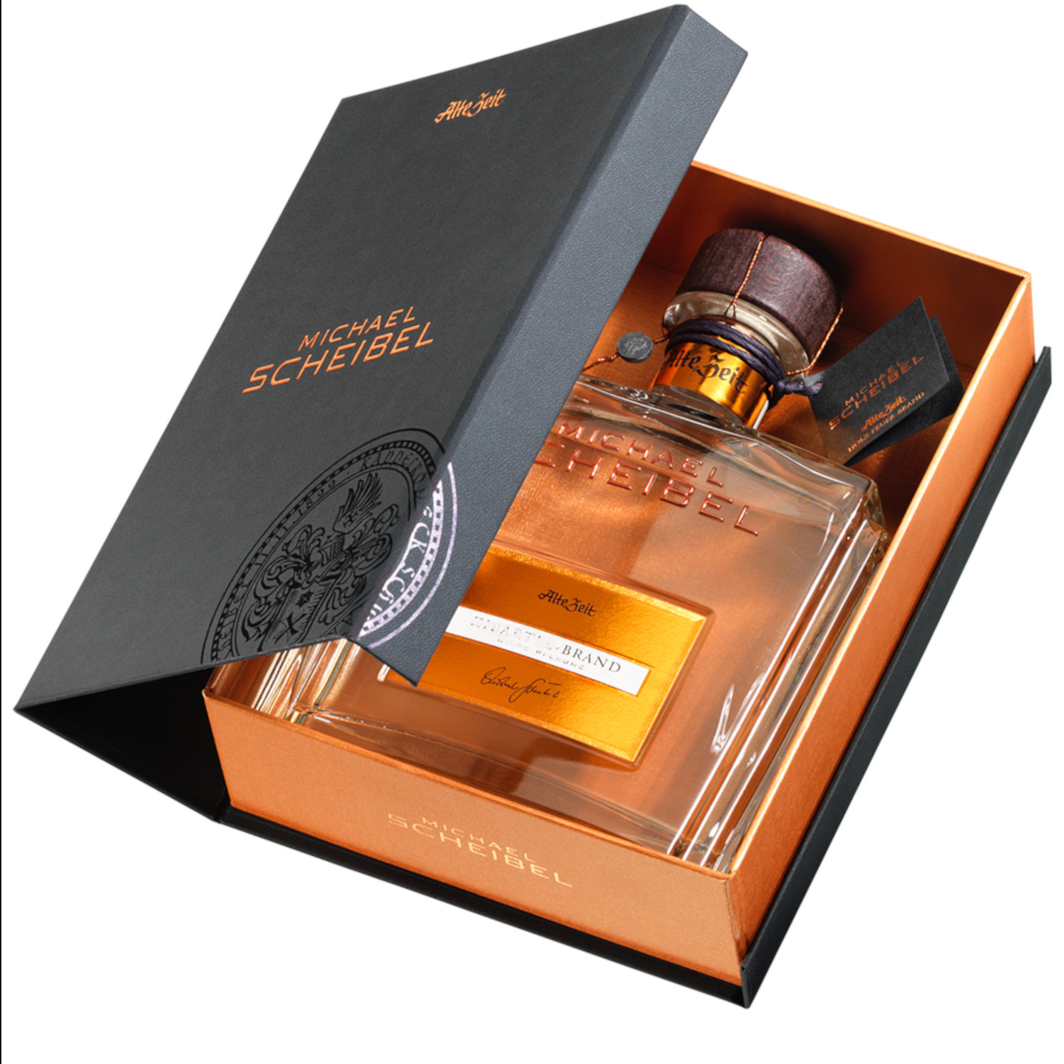 Scheibel Alte Zeit Orange Brandy 35% Vol. naturtrüb | 0,7l inkl. edlem ...
